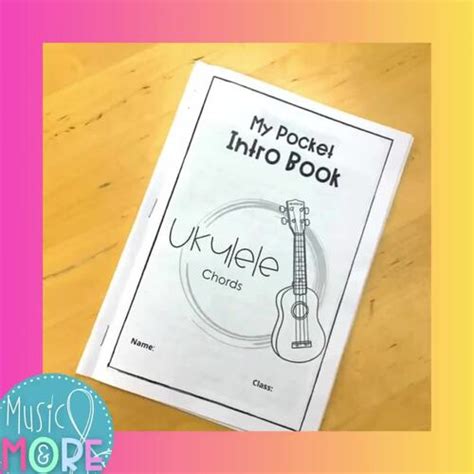 Intro To Ukulele Booklet { Ukulele History Worksheet And Chord Charts }