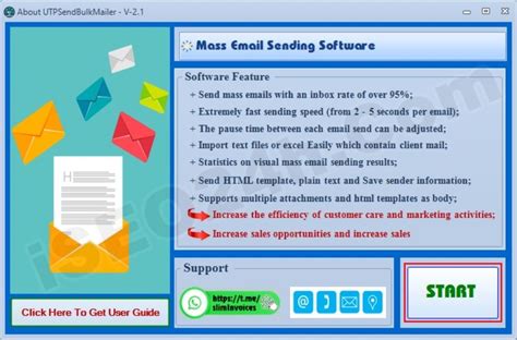 How To Use The Send Bulk Mails Software Iseo24h Seo Toolkits