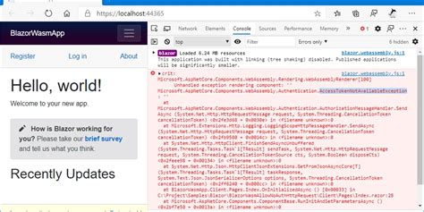How To Send Requests To Public Api Without Access Token On An Authentication Enabled Blazor