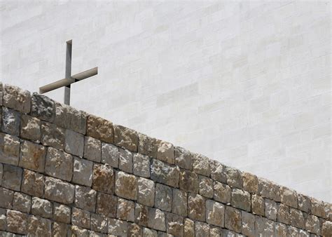 Cross Shaped Windows Feature On Lebanese Church By Maroun Lahoud