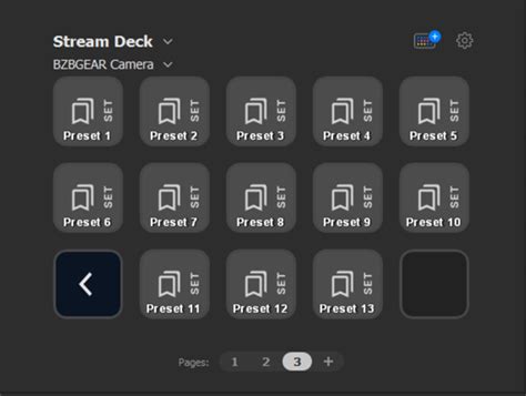 Stream Deck Plugin For PTZ Control