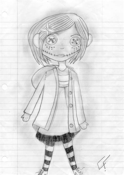 Coraline Doll By At Marceline On Deviantart