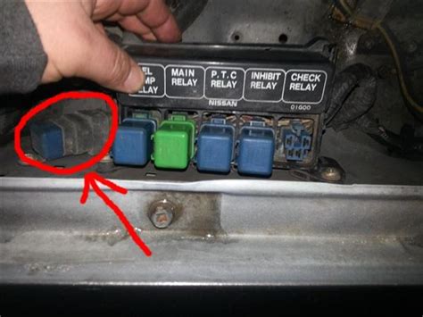1995 Nissan Pickup Relay Diagram