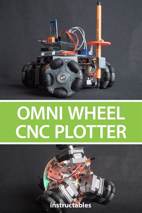 Omni Wheel Cnc Plotter V2 Arduino Cnc Arduino Projects