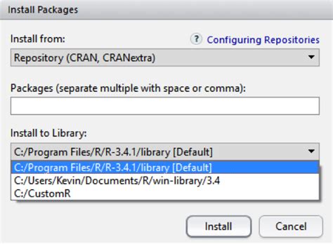 Install R Studio Libraries Cupholoser