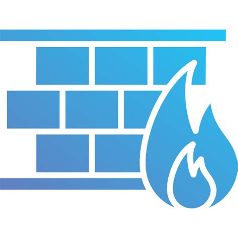 Firewall Generic Flat Gradient Icon