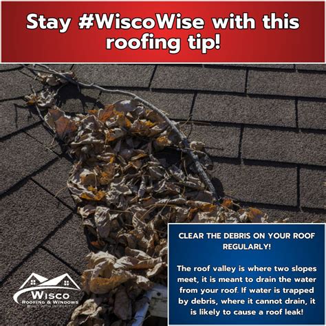How To Clear Roof Valleys With Wisco Roofing Wisco Roofing And Windows