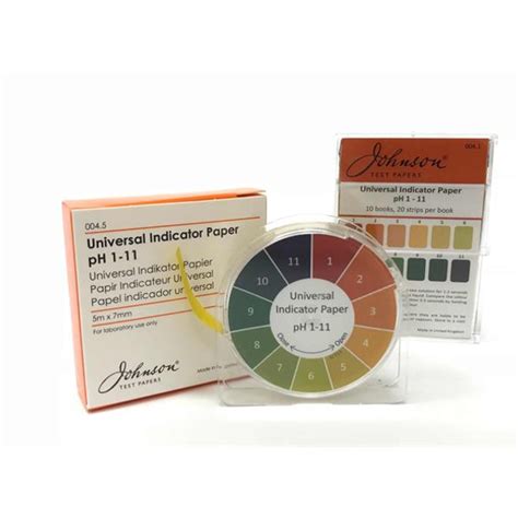 Ph Indicator Strips Range 1 11 10 Books Of 20 Trafalgar Scientific