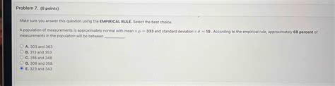 Solved Problem 7 8 ﻿pointsmake Sure You Answer This