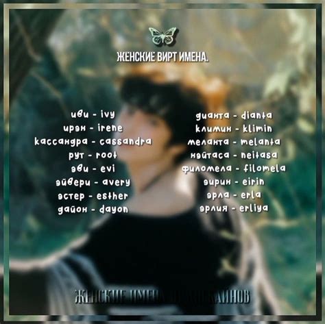 имена для виртовских Имена Девчачьи имена Корейское имя