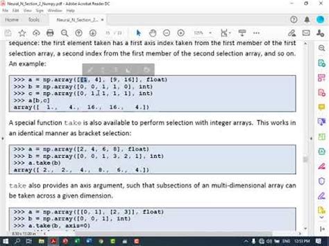 Lecture 8 Numpy Library Part 4 YouTube