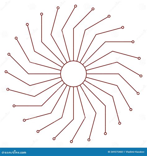 Linear Circular Chart Icon From Business And Analytics Outline