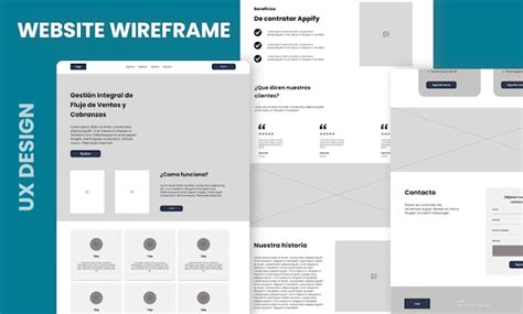Create Web Or App Ux Wireframes User Flows And Prototypes By Ailen Alvarez Fiverr