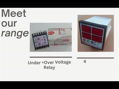 Alstom Undervoltage Relay Main Voltage Relay Manufacturer From Faridabad