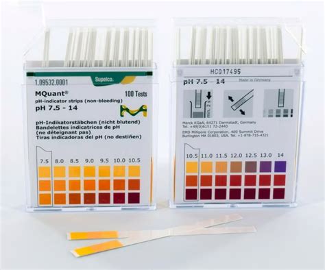 Merck Mquant® Ph Indicator Strips Ph 75 14 Lab Supplier Lab