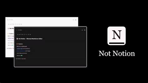 Not Notion Minimal Markdown Editor For The Web Steemhunt