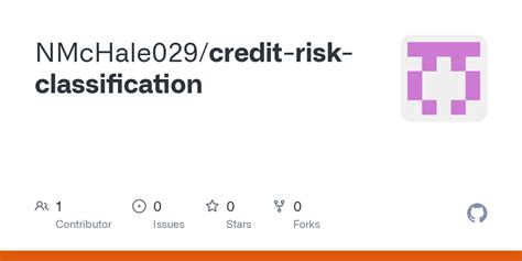 Github Nmchale029credit Risk Classification