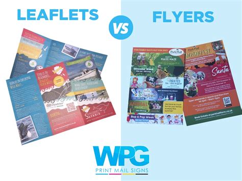 Whats The Difference Between Leaflets And Flyers Wpg Group