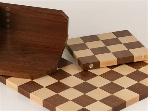 The Stack Innovative Hardwood Chessboard