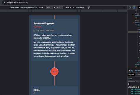 Debugging Mobile Css On Chrome For Android Ant Pace Blog