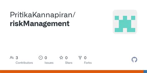 Github Pritikakannapiranriskmanagement