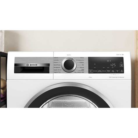 Bosch Serie 6 Wqg245d0it Asciugatrice A Pompa Di Calore 9 Kg Classe