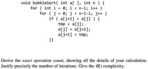 Solved Data Structures Show The Best And Worst Case With