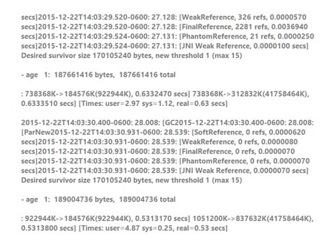 Proliferation Caused By Java Unified Gc Logging