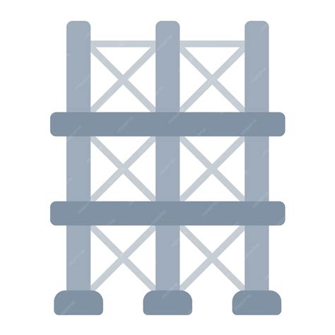Premium Vector Scaffolding Vector Illustration Style