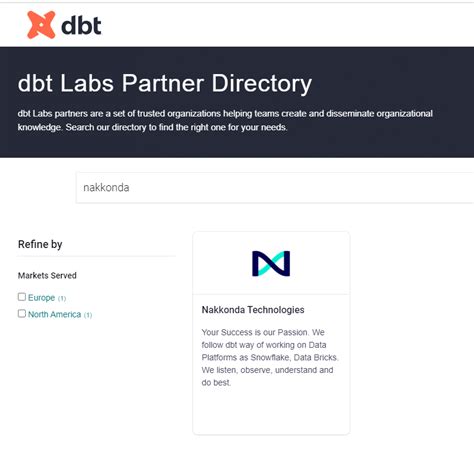 Dbt Implementation Nakkonda