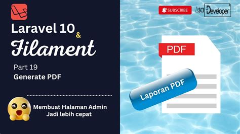 Laravel 10 And Filament Generate Pdf Youtube