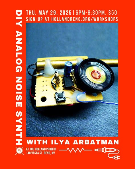 Diy Analog Noise Synth Workshop Renos Hometown Post