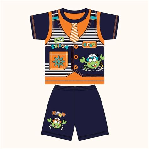 Vetor De Design De Camiseta Infantil Vetor Premium