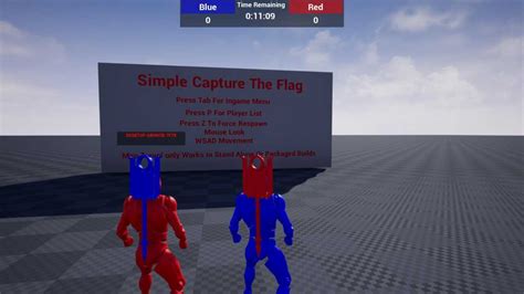 simple capture the flag unreal free blueprints