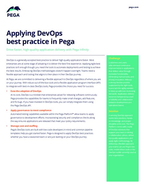 applying devops best practice in pega pega