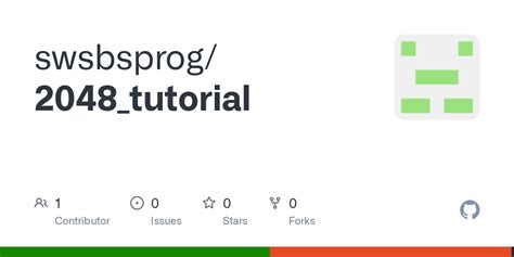 Github Swsbsprog2048tutorial
