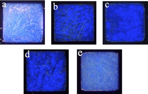 optical images were taken by an orthogonal polarizing microscope under