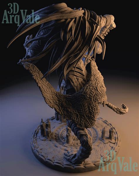 Maliketh Black Blade 3d Model 3d Printable Cgtrader