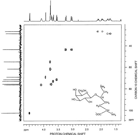 13 C 1 H Correlation Spectrum Through One Bond Coupling Heteronuclear Download Scientific