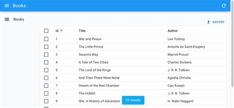 React Admin The Infinitelist Component