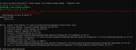 Error Eperm Operation Not Permitted Questions Framework7 Forum