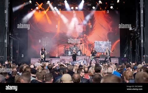 Trondheim Norway 06th June 2024 The Swedish Heavy Metal Band