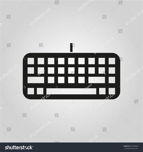 Keyboard Icon Keypad Input Typing Communication Stock Vector Royalty Free 293566688 Shutterstock