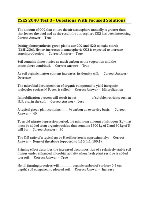 Cses 2040 Test 3 Questions With Focused Solutions Cses 2040 Stuvia Us