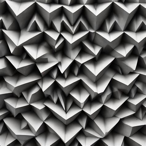 Premium Photo Abstract Render Of Concrete Parametric Pattern