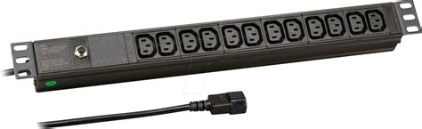 Efb Ek631cc 1 19 Socket Strip 1u 12 Way At Reichelt Elektronik