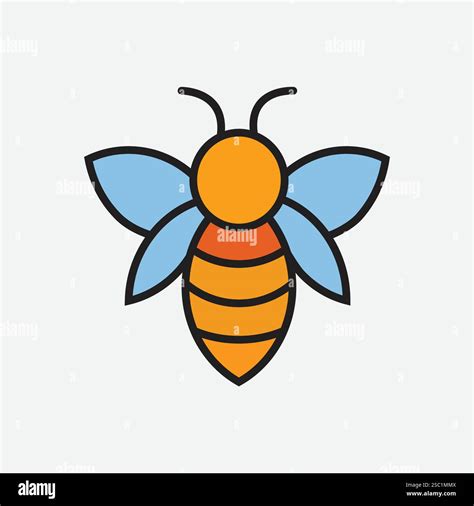 Bee Vector File Deisgn Stock Vector Image And Art Alamy
