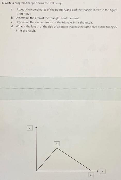 Solved Write A Program That Performs The Following A Chegg