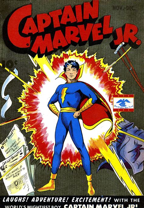 Captain Marvel Jr The Worlds Mightiest Boy Captain Marvel