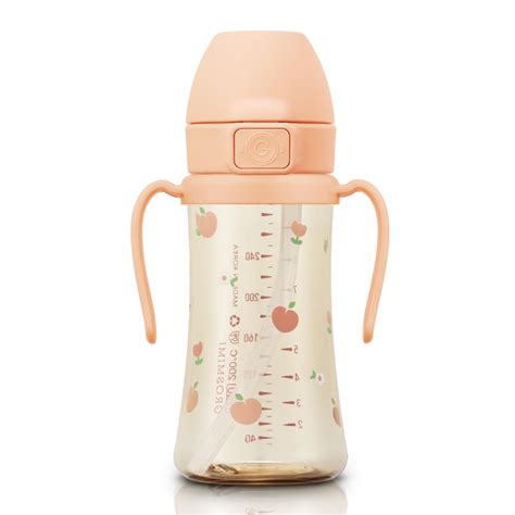 Grosmimi Flip Top Spill Proof Sippy Cup Ppsu Bpa Free 10 Oz Stage 2